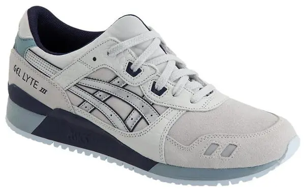 Asics Gel-lyte Iii "brown" Lace-up Sneakers - Grey/blue