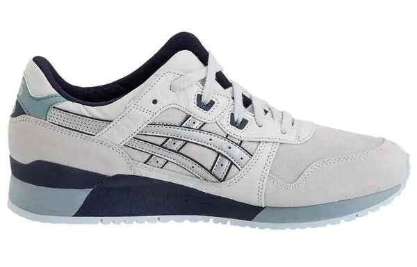 Asics Gel-lyte Iii "brown" Lace-up Sneakers - Grey/blue