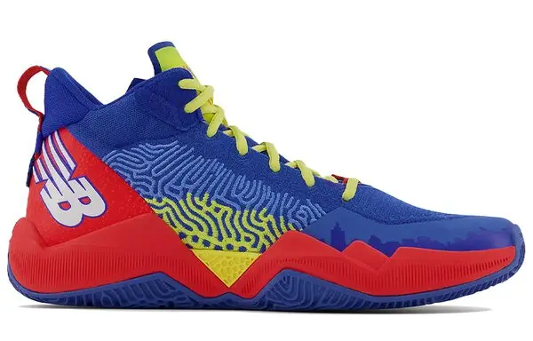 NEW BALANCE X Darius Bazley Two Wxy 'my Home' Athletic Sneakers - Blue/red/yellow