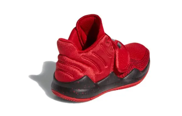 Adidas Deep Threat J Scarlet Athletic Sneakers