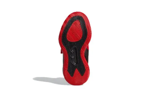 Adidas Deep Threat J Scarlet Athletic Sneakers