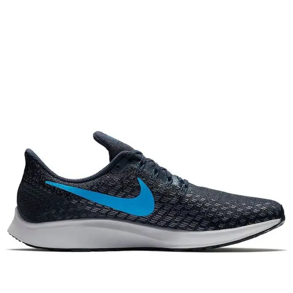 Nike Zoom Pegasus 35 Obsidian Athletic Sneakers - Black