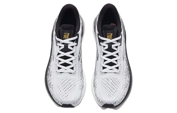 ANTA Champion Lite Athletic Sneakers - Black/white/grey