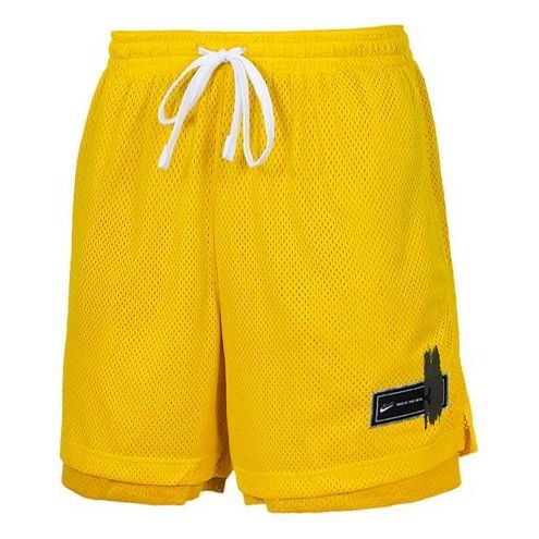 Nike As Kd Nk Short Speed Basketball Shorts - Yellow