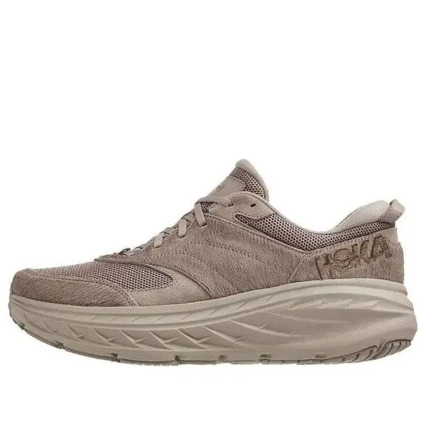 Hoka One One Engineered Garments X Bondi L Lace Up Sneakers - Brown