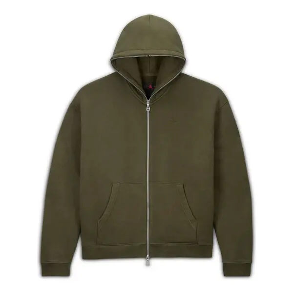 JORDAN X Travis Scott Full-zip Hoodie - Cargo Khaki