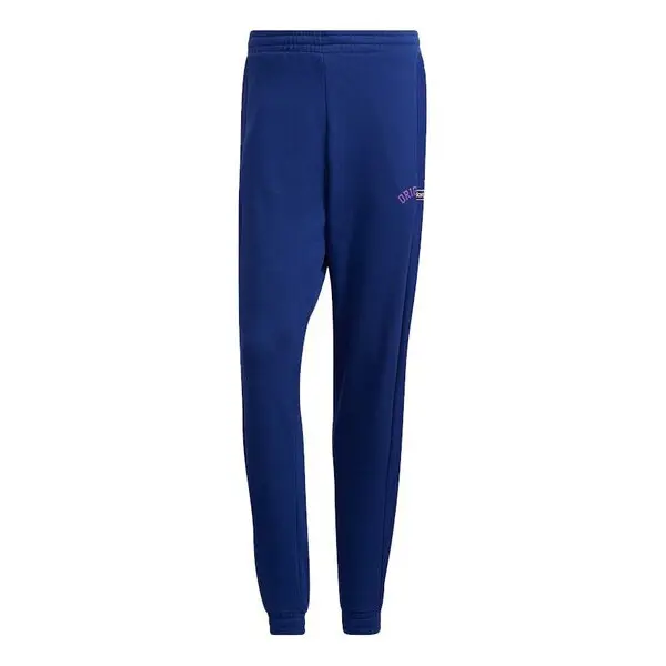 Adidas Originals Mr Sweatpant Casual Breathable Sports Bundle Feet Long Pants/trousers Blue - Default Color
