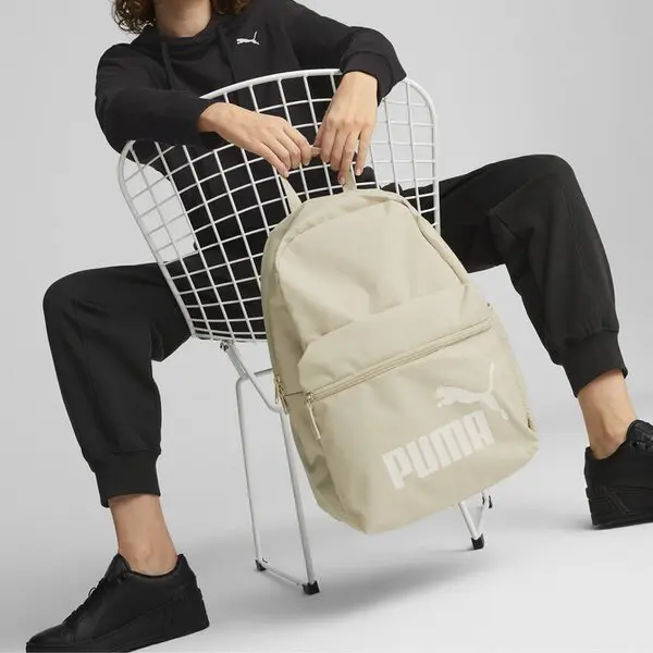PUMA Phase Backpack - Beige/white