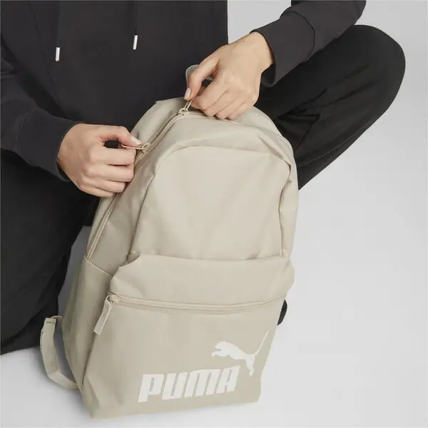 PUMA Phase Backpack - Beige/white