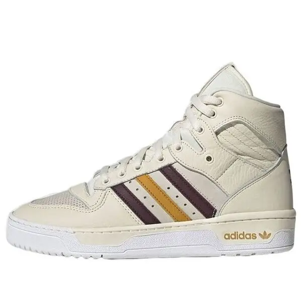 Adidas X Eric Emanuel Rivalry Hi Sneakers - Cream