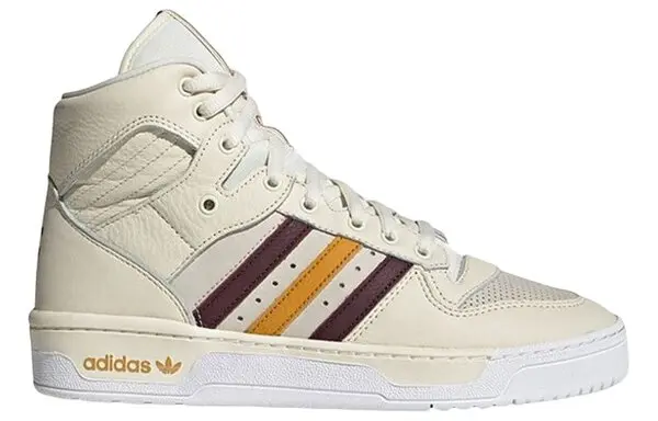 Adidas X Eric Emanuel Rivalry Hi Sneakers - Cream
