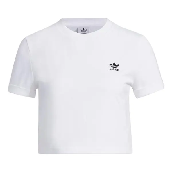 Adidas Originals Adiclub Cropped T-shirt - White