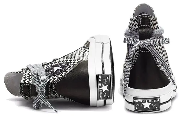 CONVERSE Chuck 70 Mission-v High Top Leather Sneakers