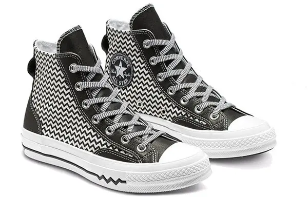 CONVERSE Chuck 70 Mission-v High Top Leather Sneakers