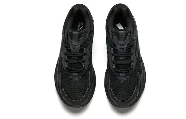 ANTA At951 Retro Low Top Sneakers - Black
