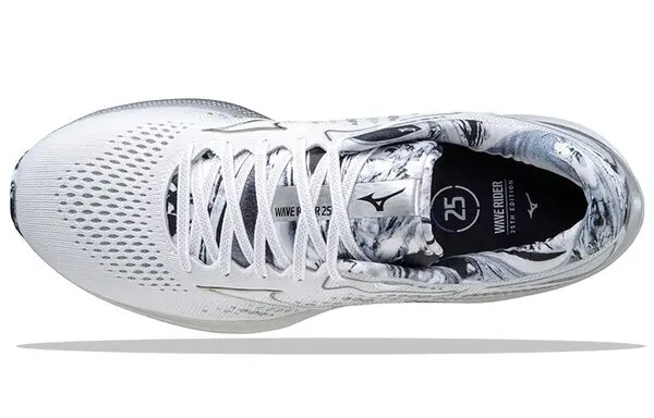 Mizuno Wave Rider 25 Special Edition Athletic Shoes - Silver/grey