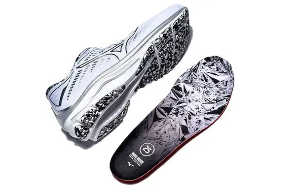 Mizuno Wave Rider 25 Special Edition Athletic Shoes - Silver/grey