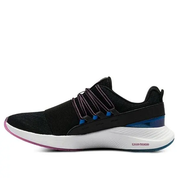 Under Armour Charged Breathe Color Shift Athletic Sneakers - Black