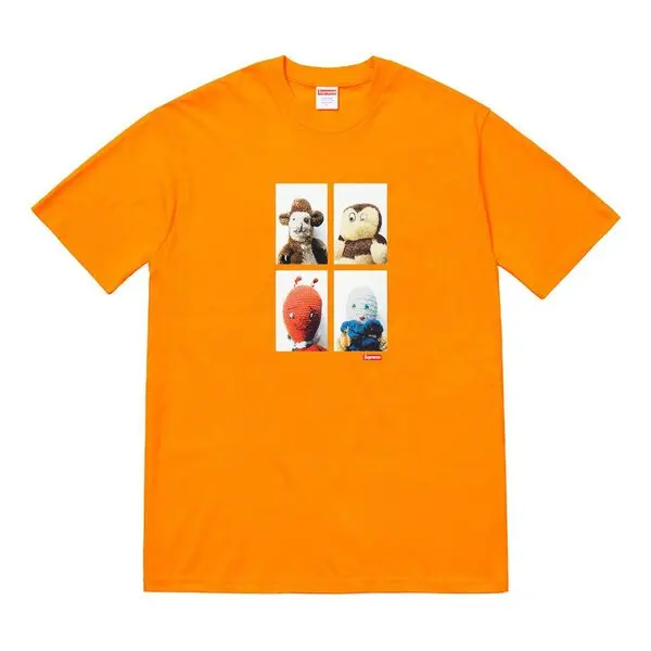 Supreme Fw18 Mike Kelley Ahhyouth Bright Tee - Orange