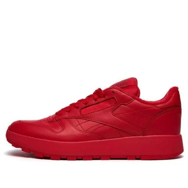 REEBOK Maison Margiela X Classic Leather Tabi Sneakers - Red