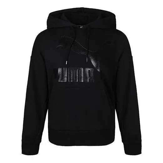 PUMA Classics Logo Hoodie - Black