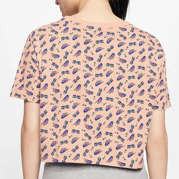 Nike As W Nsw Ss Crop Summer Fun 2 Tee