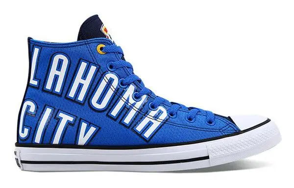 CONVERSE Chuck Taylor All Star Hi Franchise Oklahoma City Thunder High Top Sneakers
