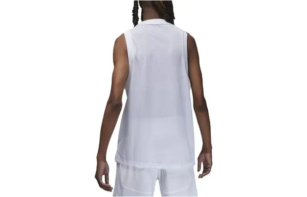 JORDAN Flight Mvp Mesh Jersey - White