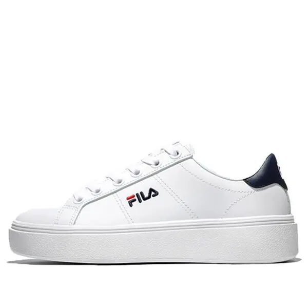 FILA Court Plumpy Low Top Sneakers - White/black