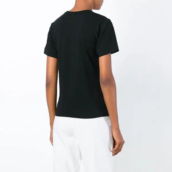 Play Comme Des Garcon Heart Logo T-shirt - Black