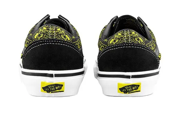 VANS Skate Old Skool "black Yellow" Collaboration - Black/yellow