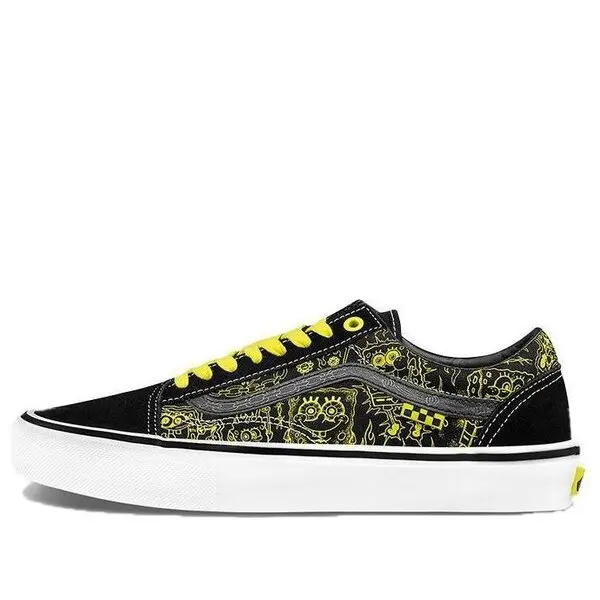 VANS Skate Old Skool "black Yellow" Collaboration - Black/yellow
