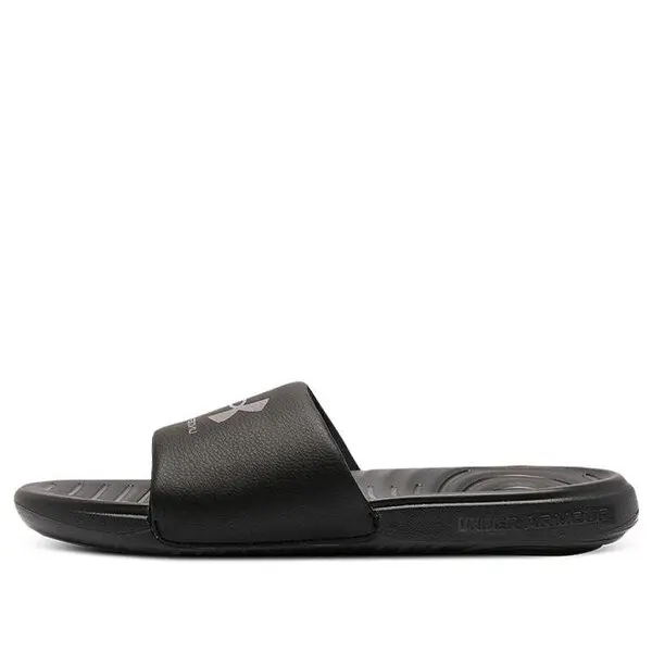 Under Armour Ansa Graphic Logo Slides - Black