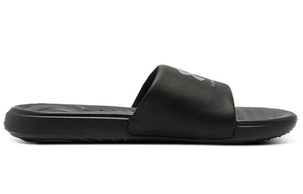 Under Armour Ansa Graphic Logo Slides - Black