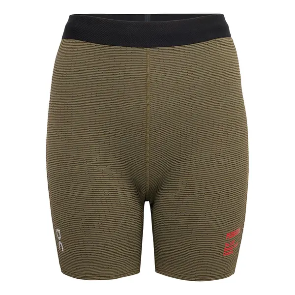 On X Pleasures X The Loop Short Tights - Olive