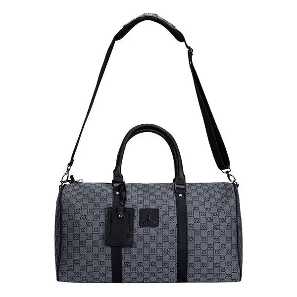 JORDAN Monogram Duffle Bag - Black