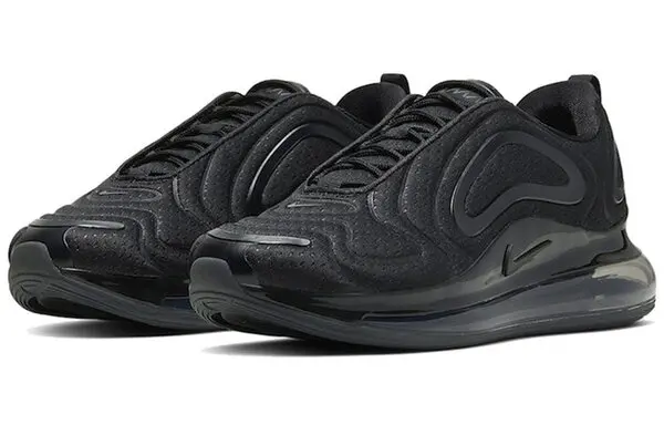 Nike Max 720 Athletic Sneakers - Black-anthracite
