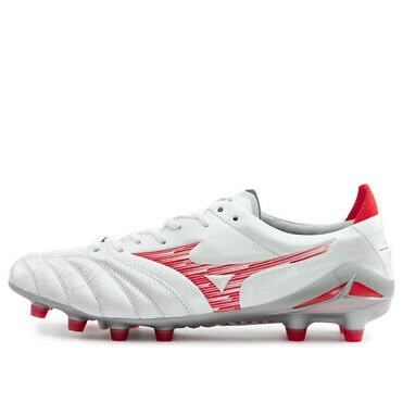 Mizuno Elite Md Athletic Cleats - White/red