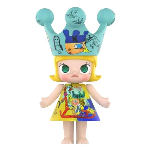 POP MART Mega Royal Molly Childishness 400%collectible Figure - Multi-color