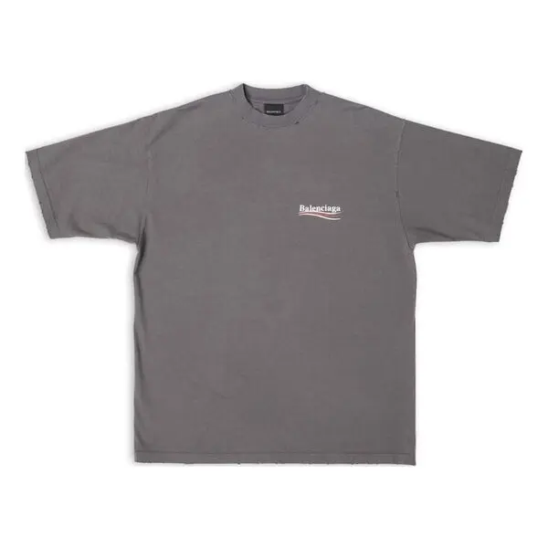 Balenciaga Political Campaign T-shirt - Grey