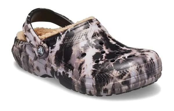 CROCS Classic Lined Bleach Dye Clogs