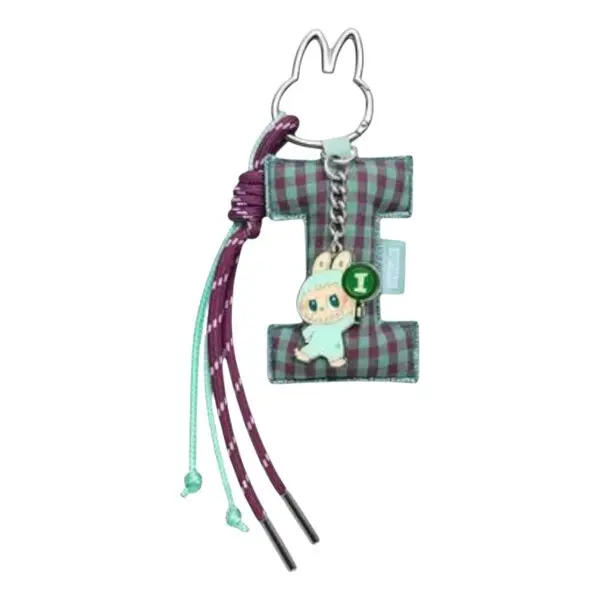 POP MART The Monsters Labubu Pin For Love Letter Pendant 'i - Multi-color