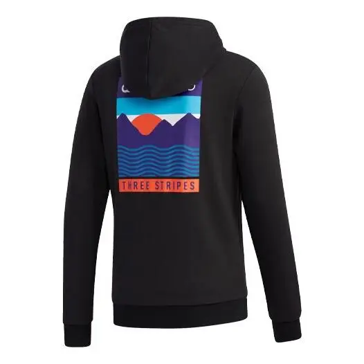 Adidas Pullover Hoodie With Graphic Print - Default Color