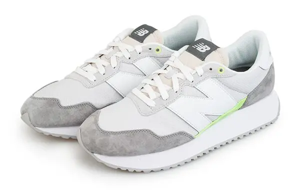 NEW BALANCE 237 Casual Sneakers - Grey/green