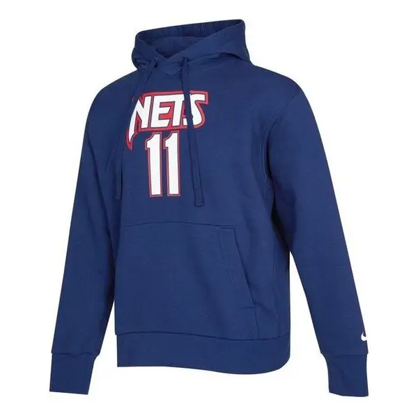 Nike Alphabet Numeric Printed Hooded Long Sleeve Top - Default Color