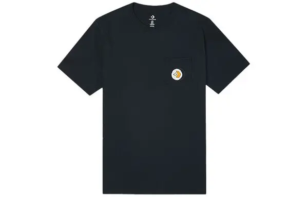 CONVERSE Sushi Graphic Short Sleeve Pocket T-shirt Asia Sizing - Black