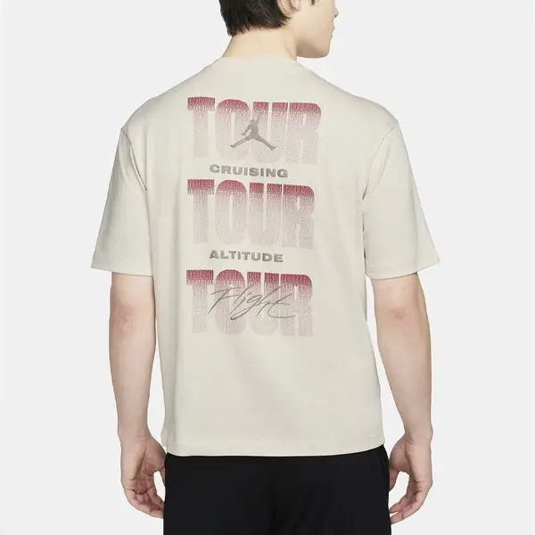 JORDAN Flight Heritage '85 Pattern Printing Short Sleeve