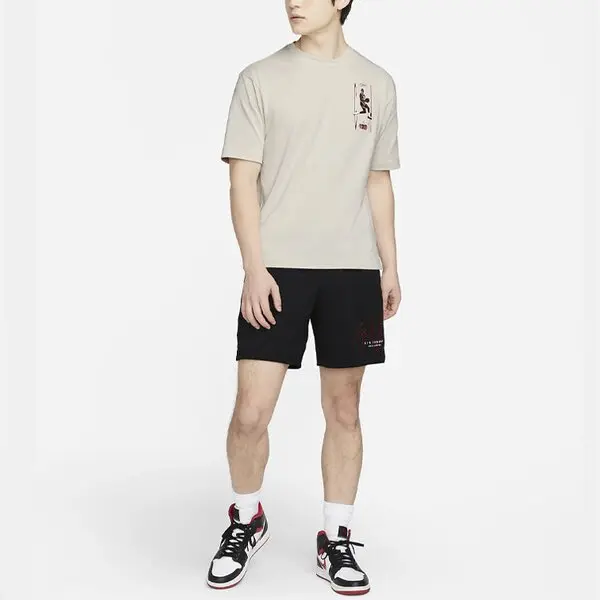 JORDAN Flight Heritage '85 Pattern Printing Short Sleeve