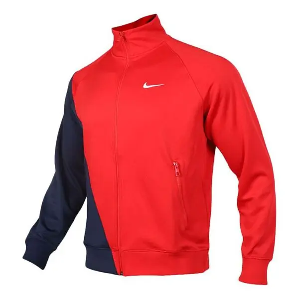 Nike Casual Sports Knit Cardigan Jacket - Red