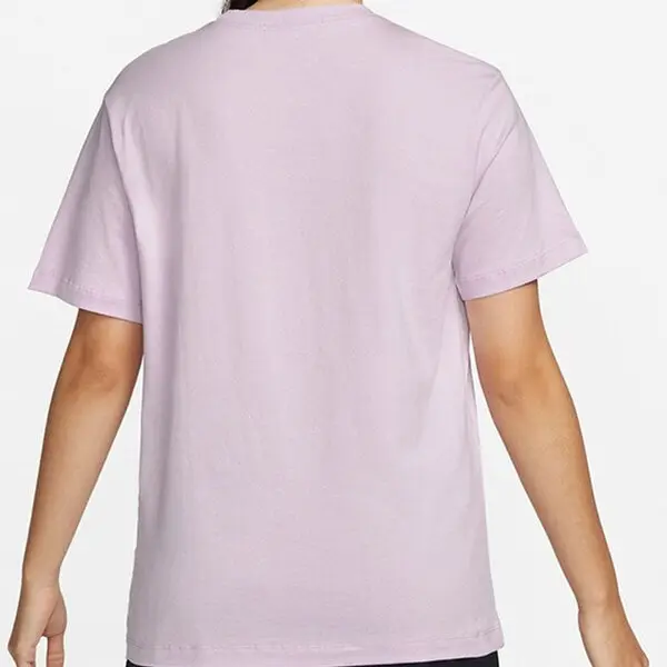 Nike Logo Plant Printing Short Sleeve T-shirt - Default Color